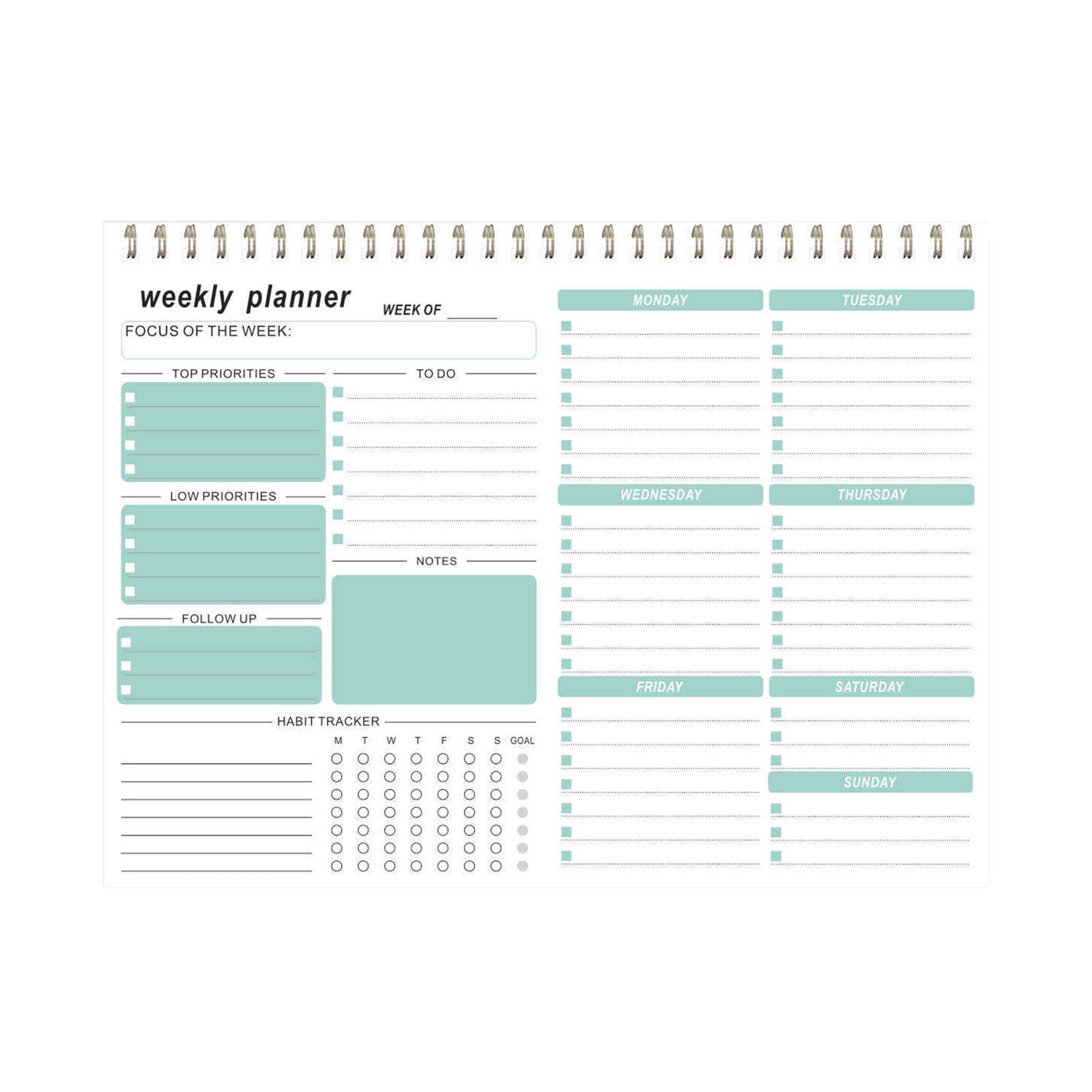 To-Do List Notepad Meeting Notes Daily Planner Notepad 2024 Planners ...