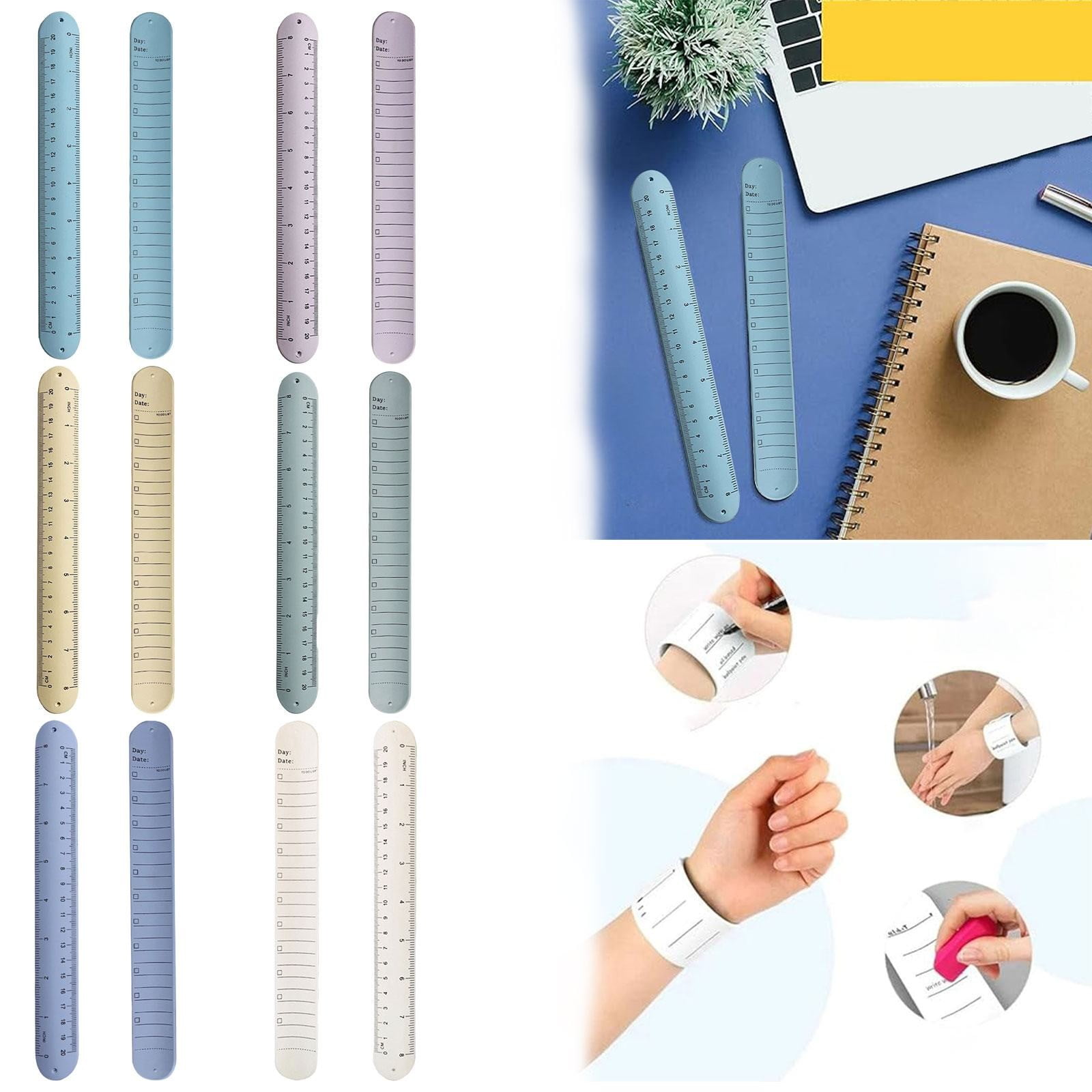 To Do List Slap Bracelet Wearable Notepad Wristbands Reusable Silicone ...