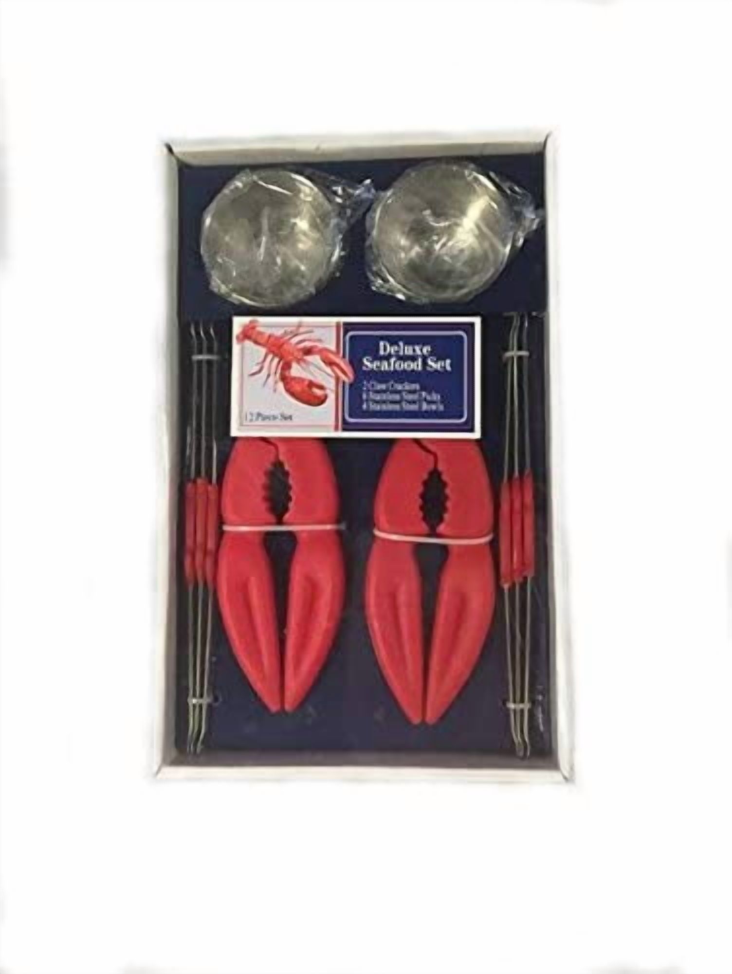 To Eat a Lobster" - Deluxe Lobster Kit with Claw Crackers, Stainless ...