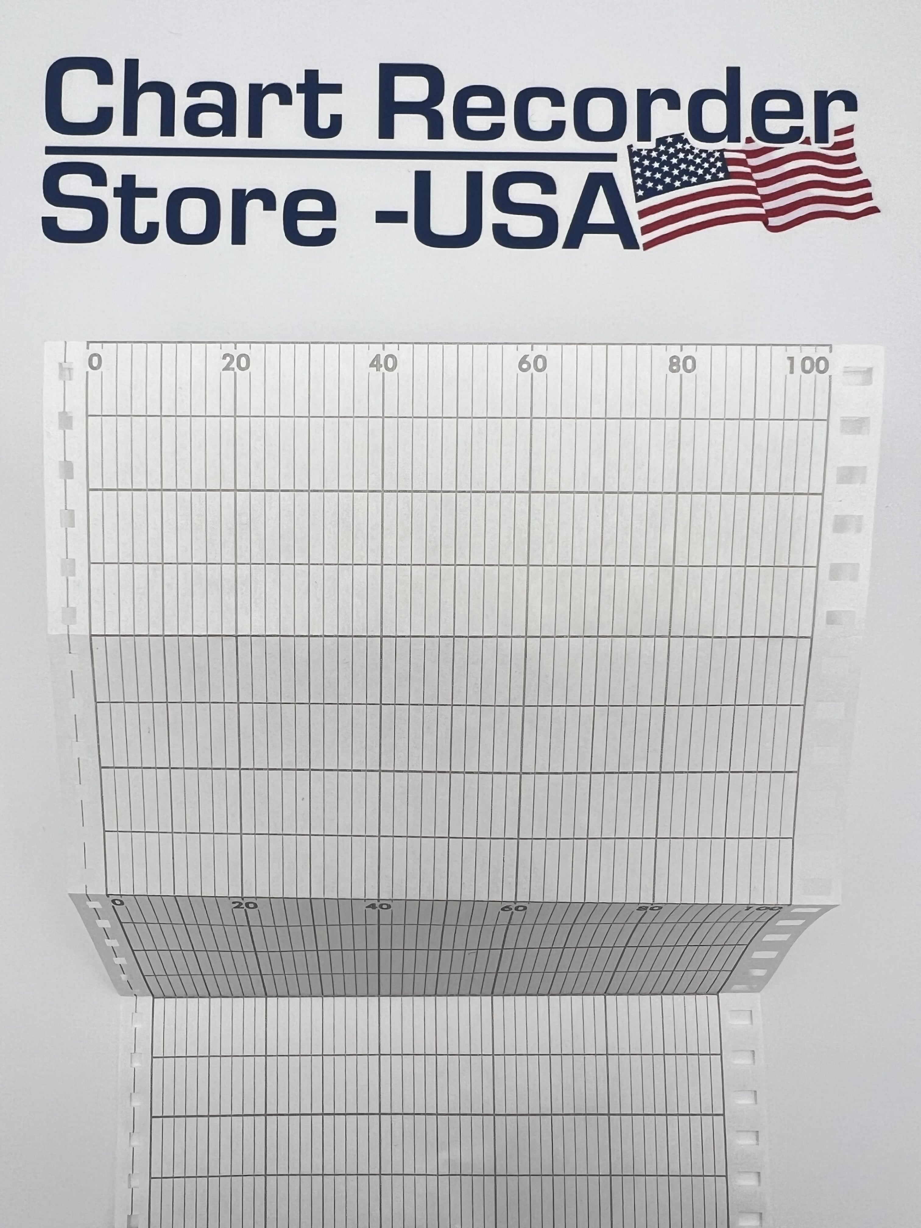 Yokogawa B9565AW Folding Chart Paper, 10 Pack, 113.75mm x 53', Chart ...