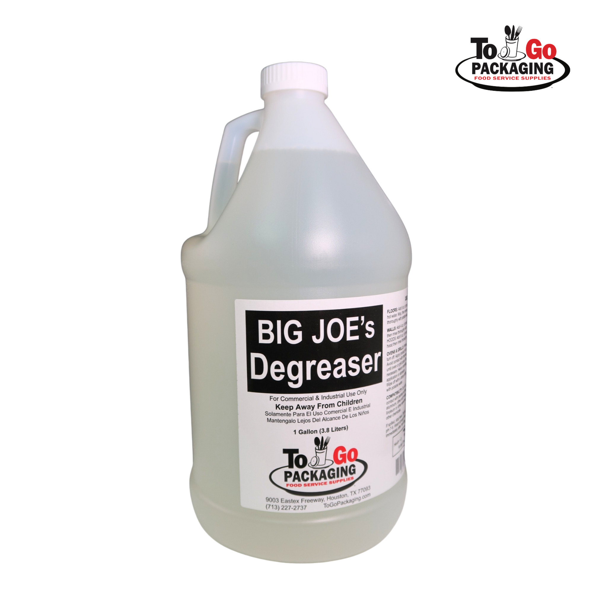 To Go Packaging Spike Degreaser Gallon - Walmart.com