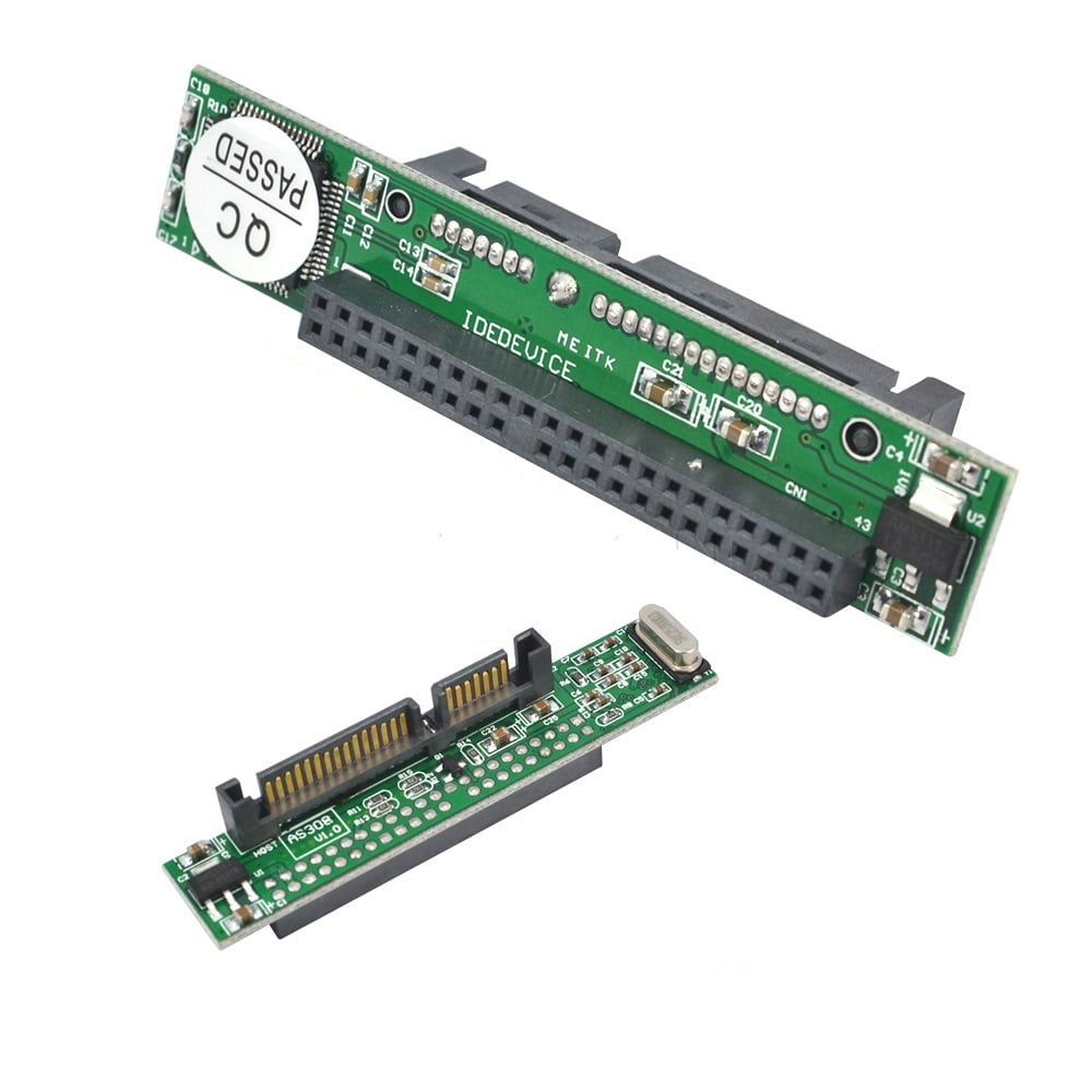 To IDE Adapter 2.5 Sata Female to 3.5 IDE Male Converter 40 PIN Port 1 ...