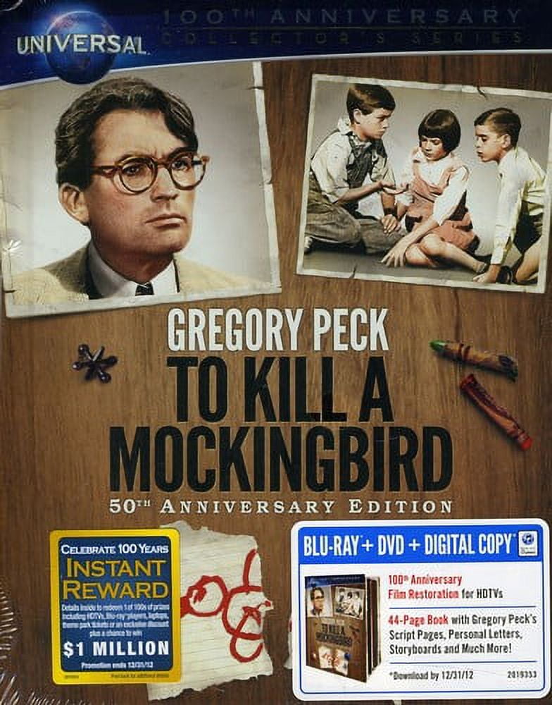 To Kill A Mockingbird (Blu-ray + DVD + Digital Copy) - Walmart.com