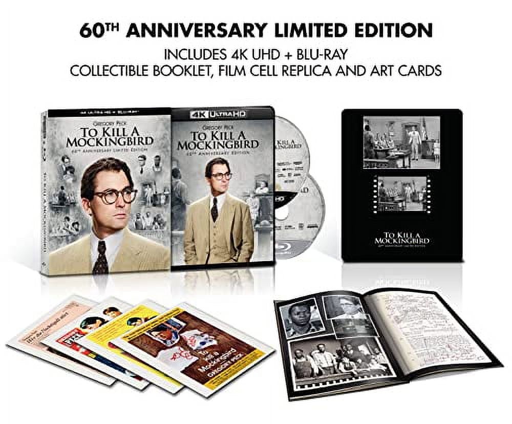 To Kill a Mockingbird 60th Anniversary Limited Edition 4K UHD + Blu-ray ...