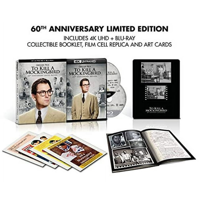 To Kill a Mockingbird 60th Anniversary Limited Edition 4K UHD + Blu-ray ...