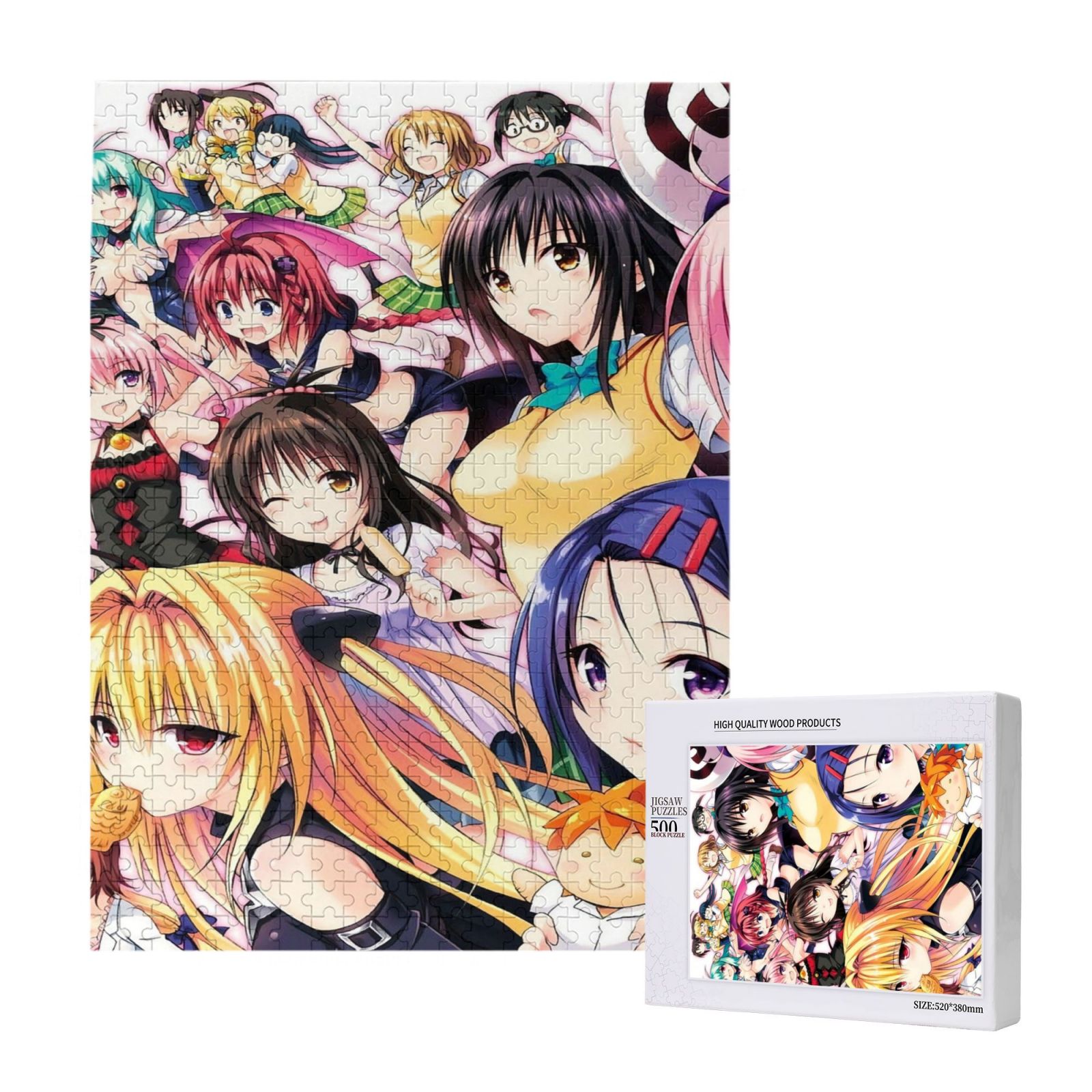 To Love Ru Jigsaw Puzzles for Adults 300/500/1000 Piece, Party Supplies ...