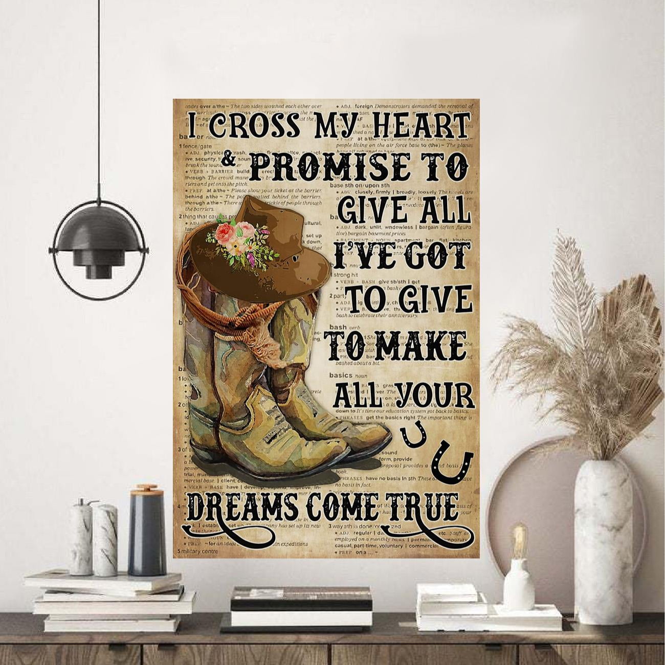To Make All Your Dreams Come True Vertical Poster 11 x 17 Inch Poster ...