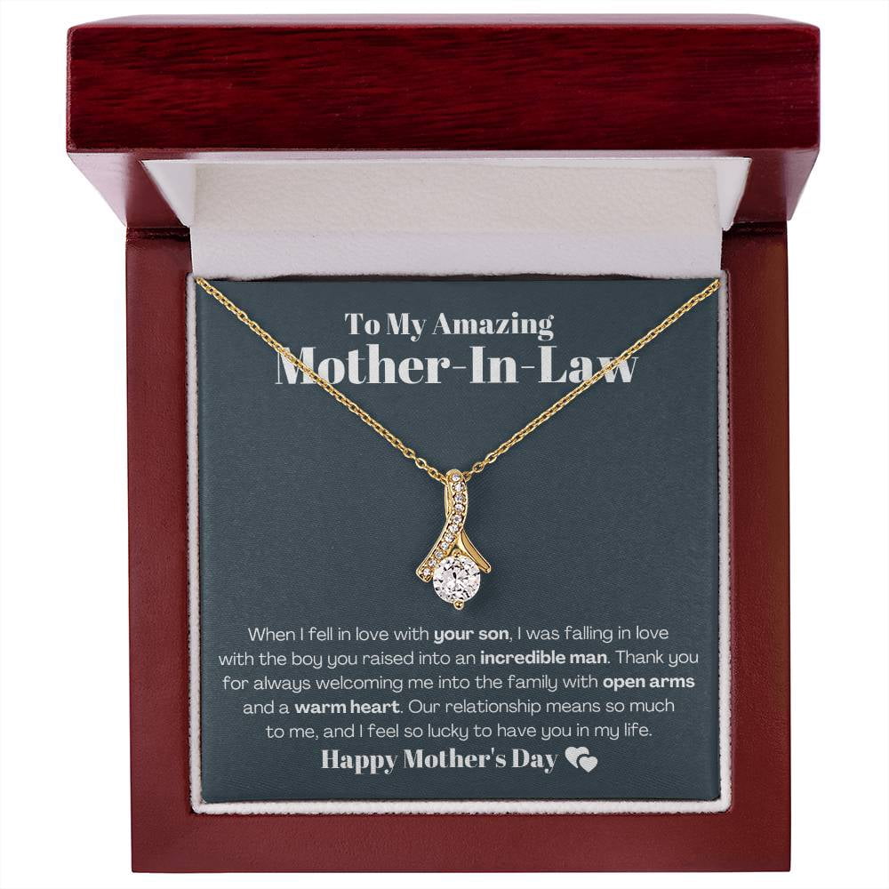 To My Amazing Mother-In-Law - Lucky To Have You, Alluring Beauty ...