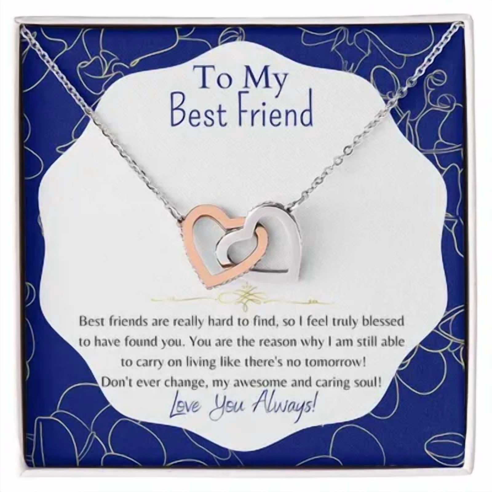 To My Best Friend, A Loving Keepsake From Loved Ones, Perfect For ...
