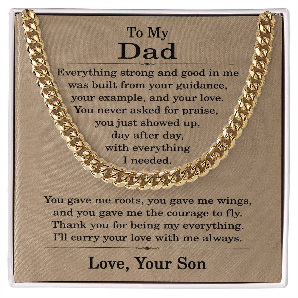 To My Dad Necklace from Son, Dad Gift from Son, Fathers Day Gifts from ...