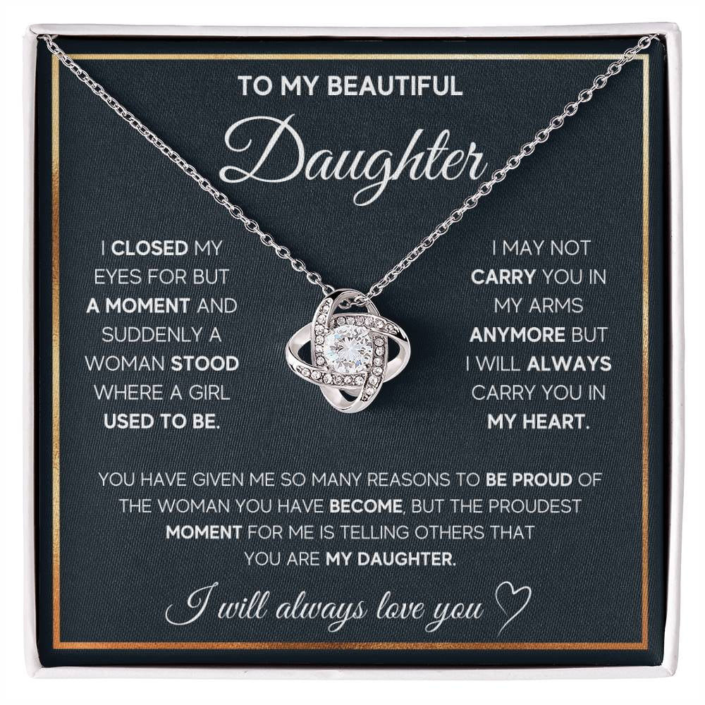 To My Daughter Proud, A Loving Keepsake From Mom Or Dad, Perfect For ...