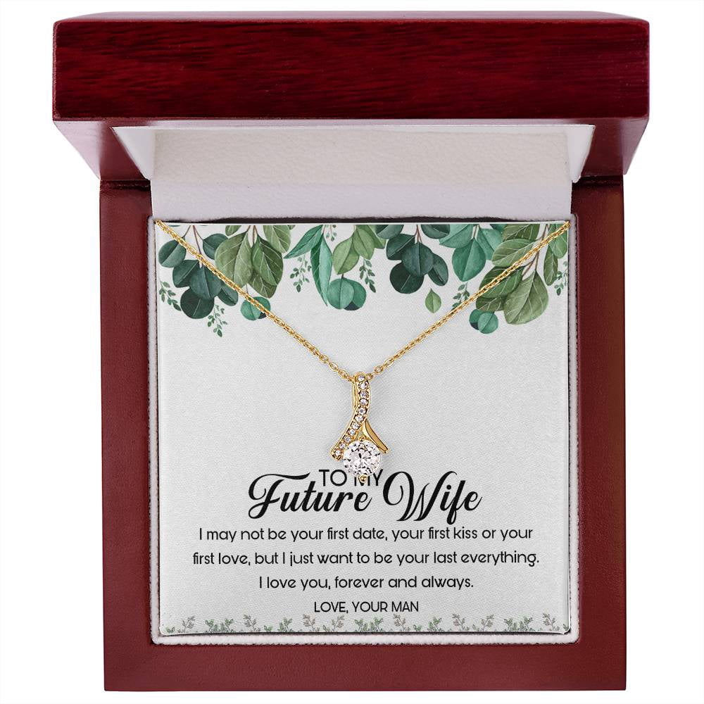 To My Future Wife Gift Message Card From Husband, Alluring Beauty ...