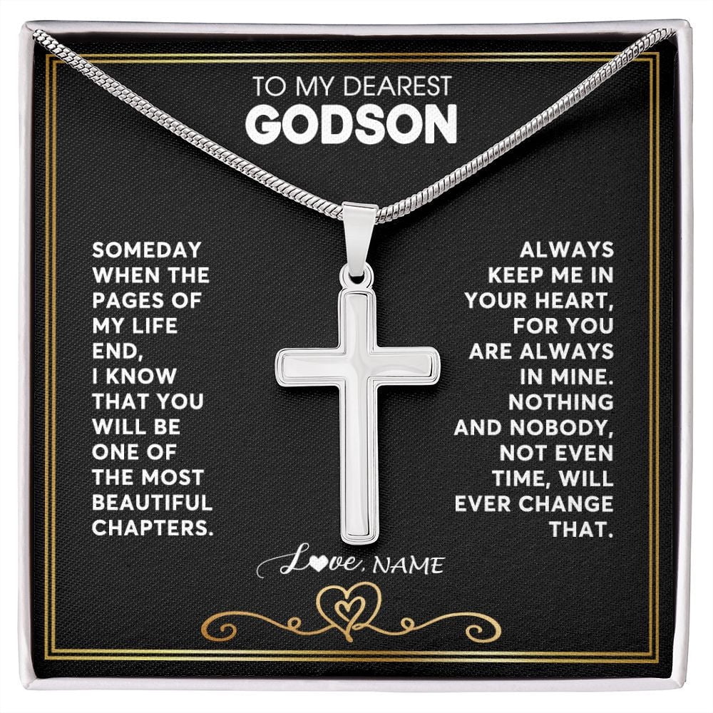To My Godson From Godmother When The Pages Of My Life End Godchild ...