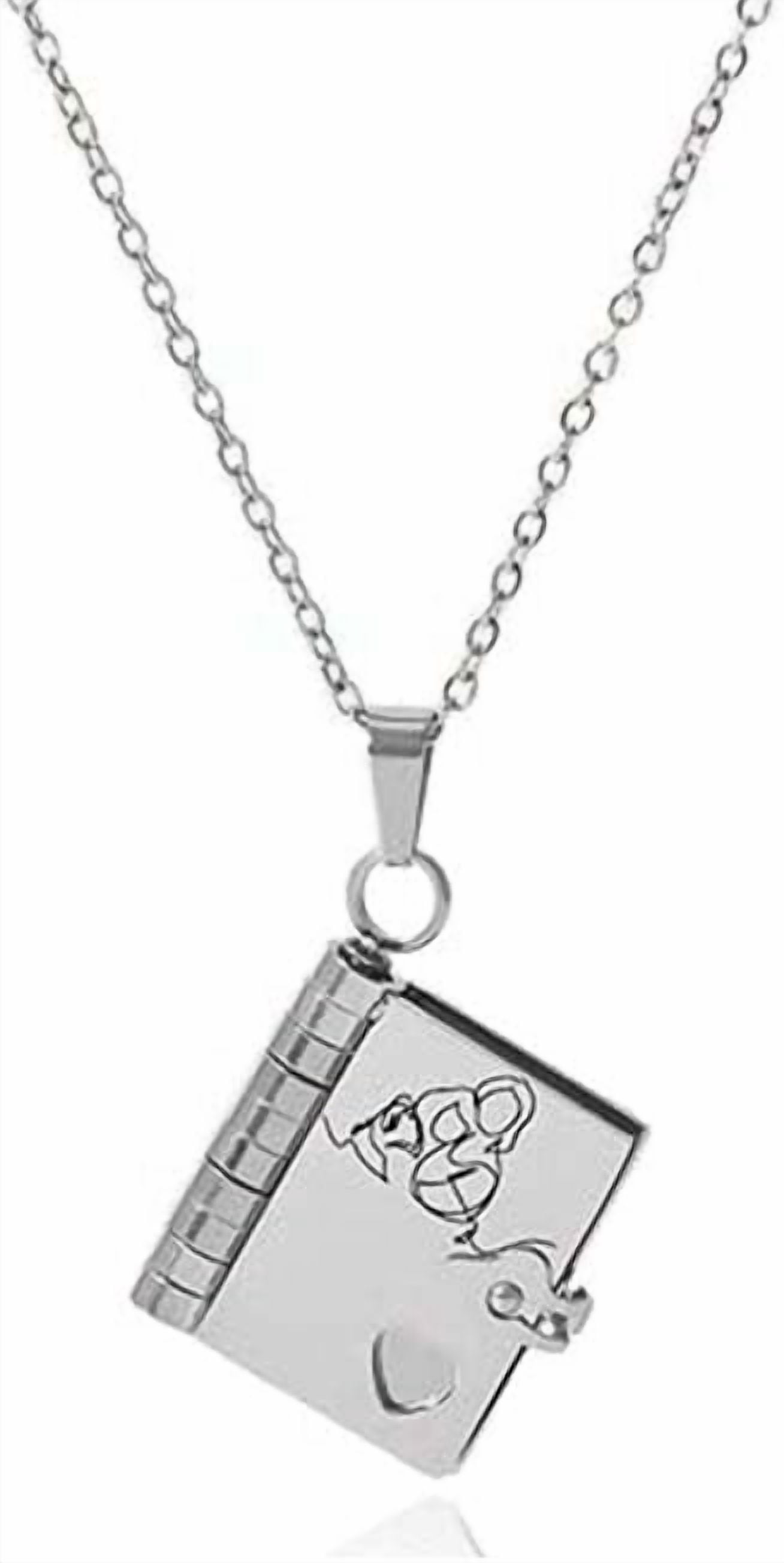 To My Granddaughter Book Necklace, Personalized,Gold and Silver Locket ...