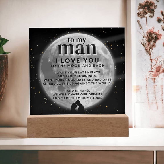 Love You To The Moon And Back Picture Frame