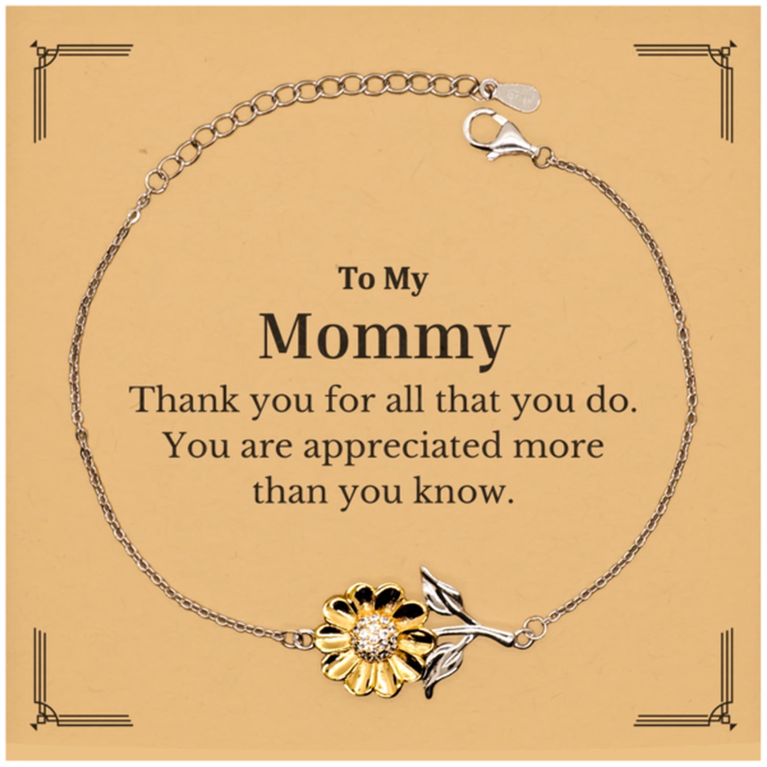 To My Mommy Thank You Ts You Are Appreciated More Than You Know