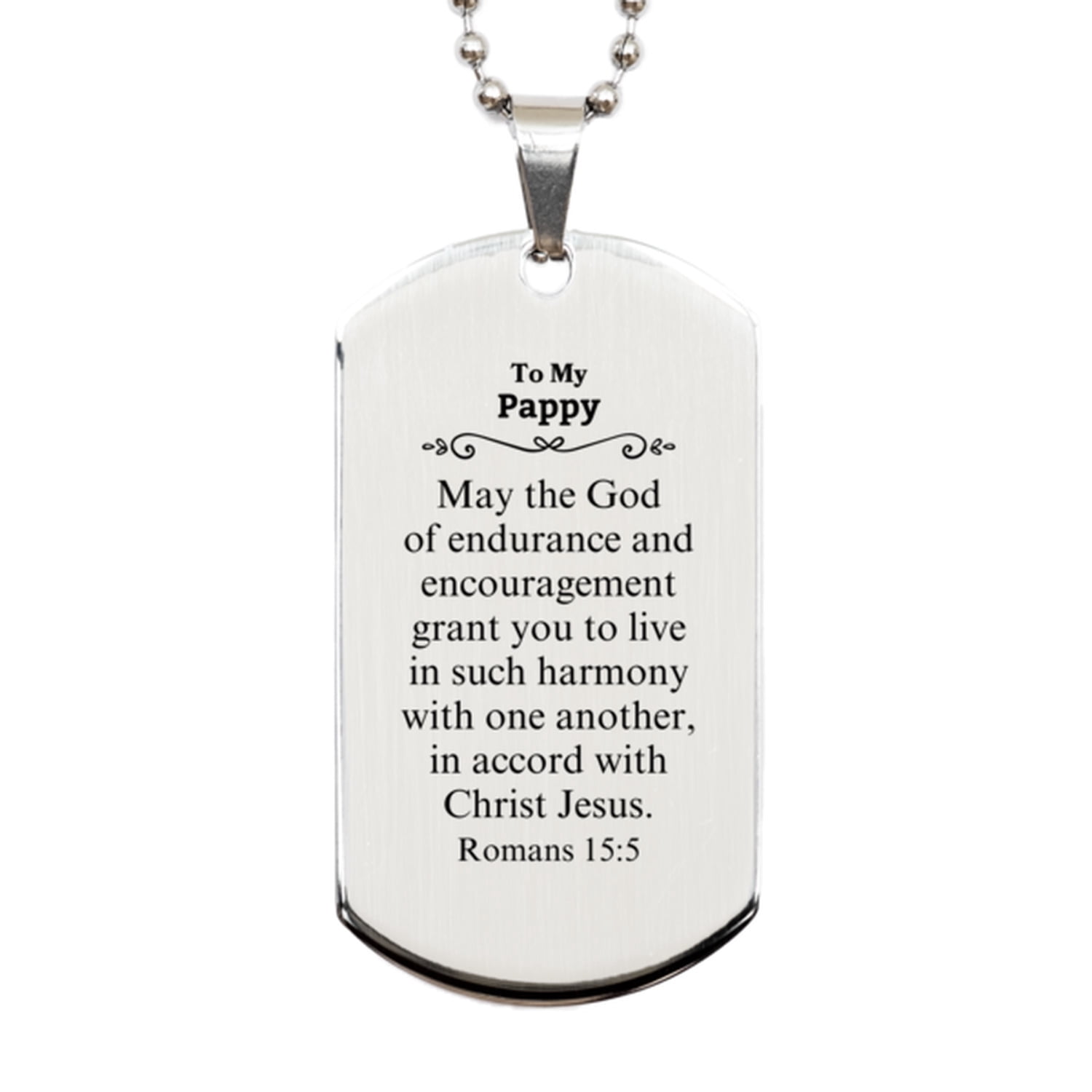 To My Pappy Gifts, May the God of endurance, Bible Verse Scripture ...