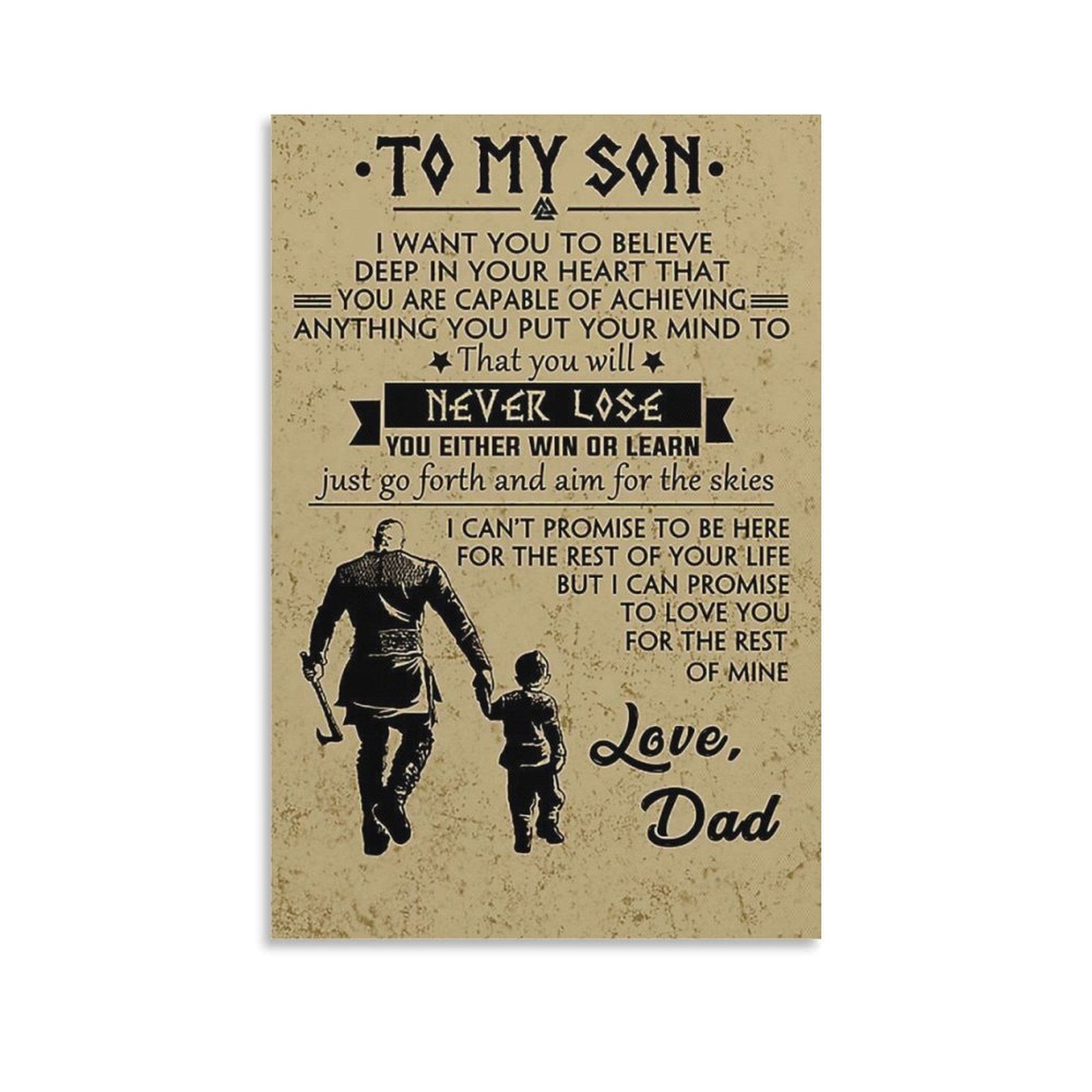 To My Son Motivational Inspirational Positive Quote Saying Spiritual ...