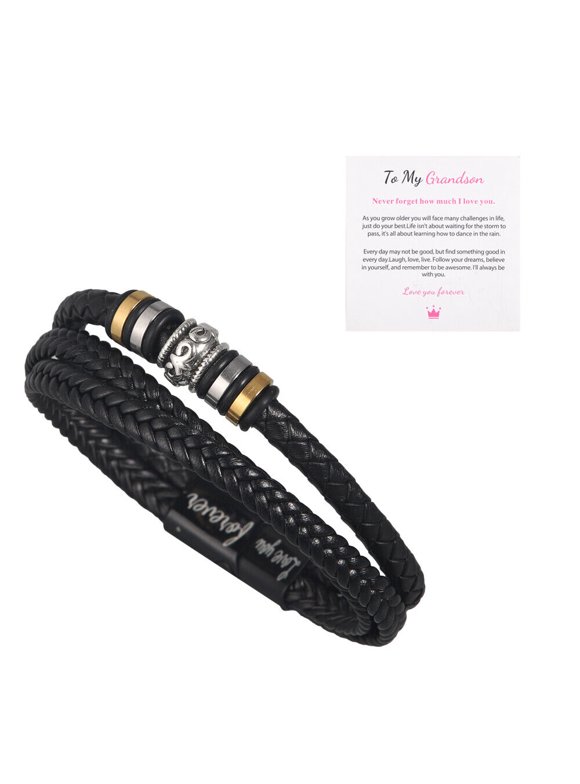 Grandson Leather Bracelet