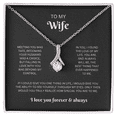 To My Wife Meeting You Was Fate Necklace A Meaningful Necklace Perfect ...