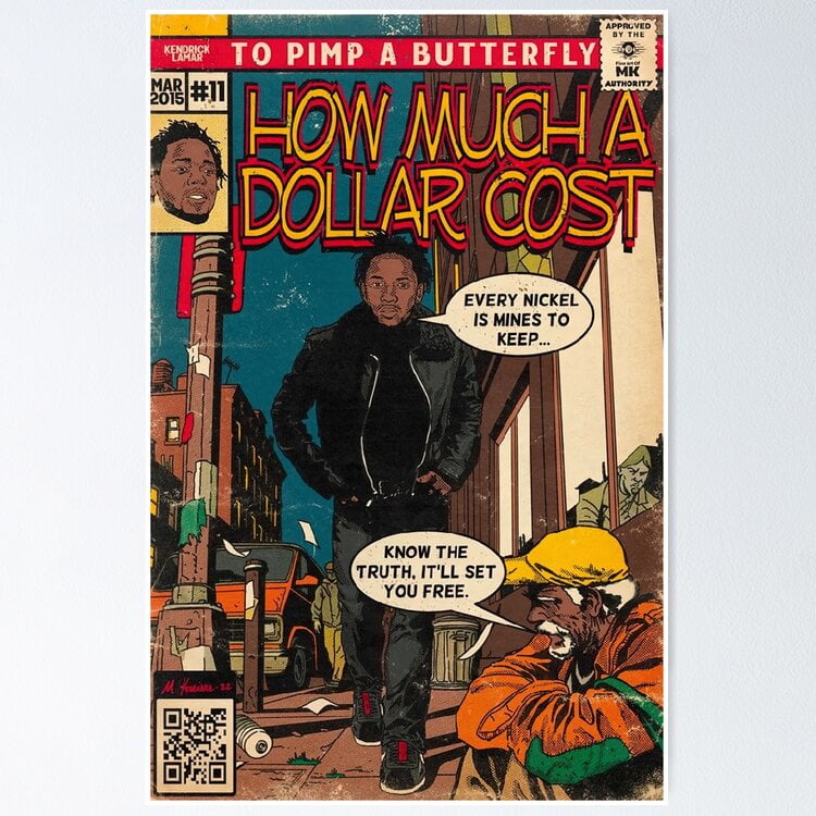 To Pimp A Butterfly Album How Much A Dollar Cost Song - To Pimp A ...