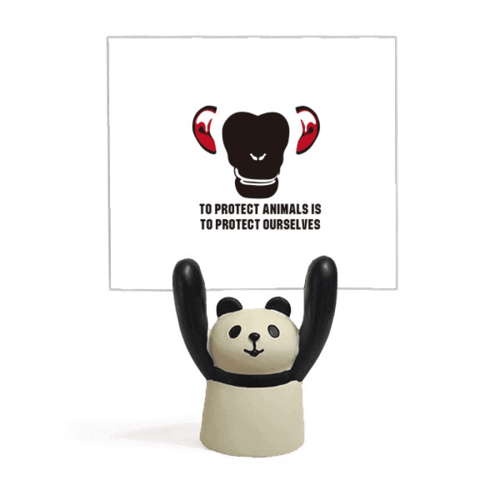 To Protect Animals Is To Protect Ourselves Memo Holder Cartoon Animal ...