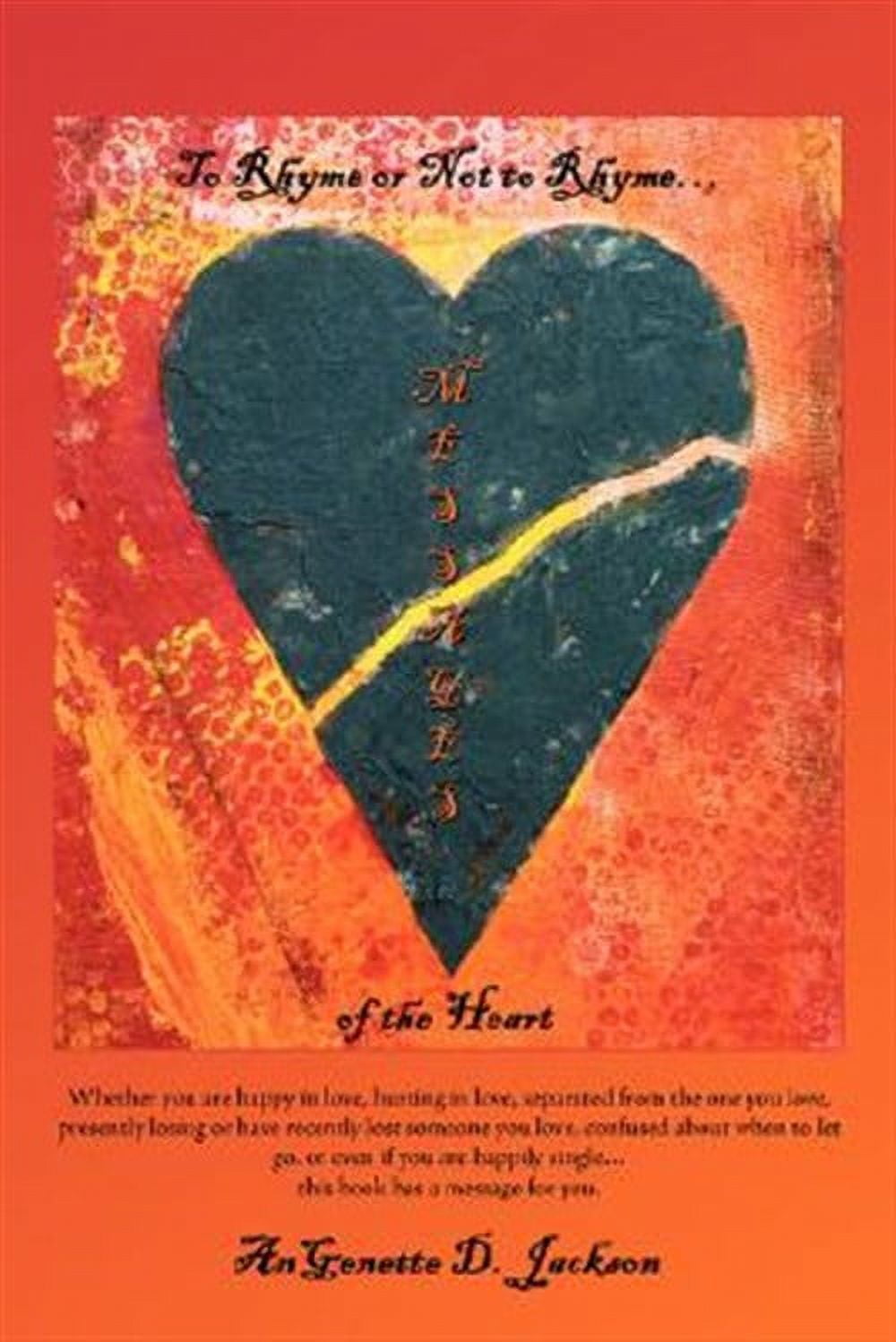 To Rhyme or Not to Rhyme...messages of the Heart - Walmart.com