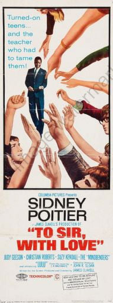 To Sir With Love Movie Poster Insert 14x36 Unframed, Age: Adults ...