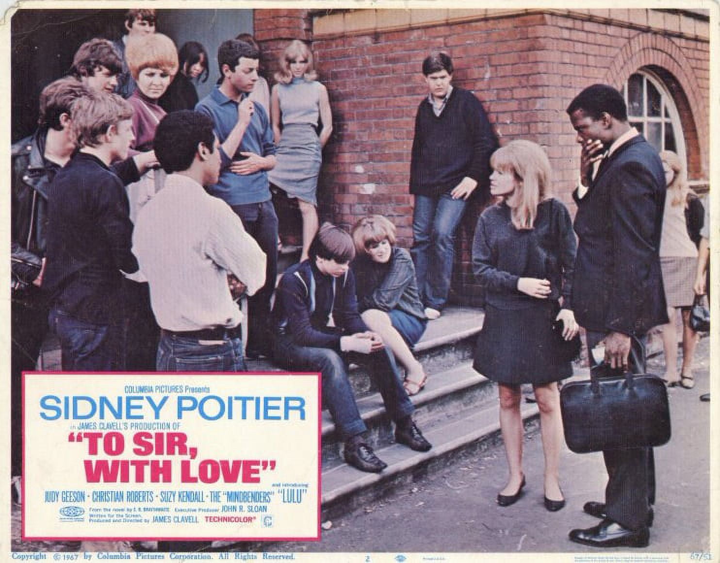 To Sir With Love - movie POSTER (Style B) (11" x 14") (1967) - Walmart.com