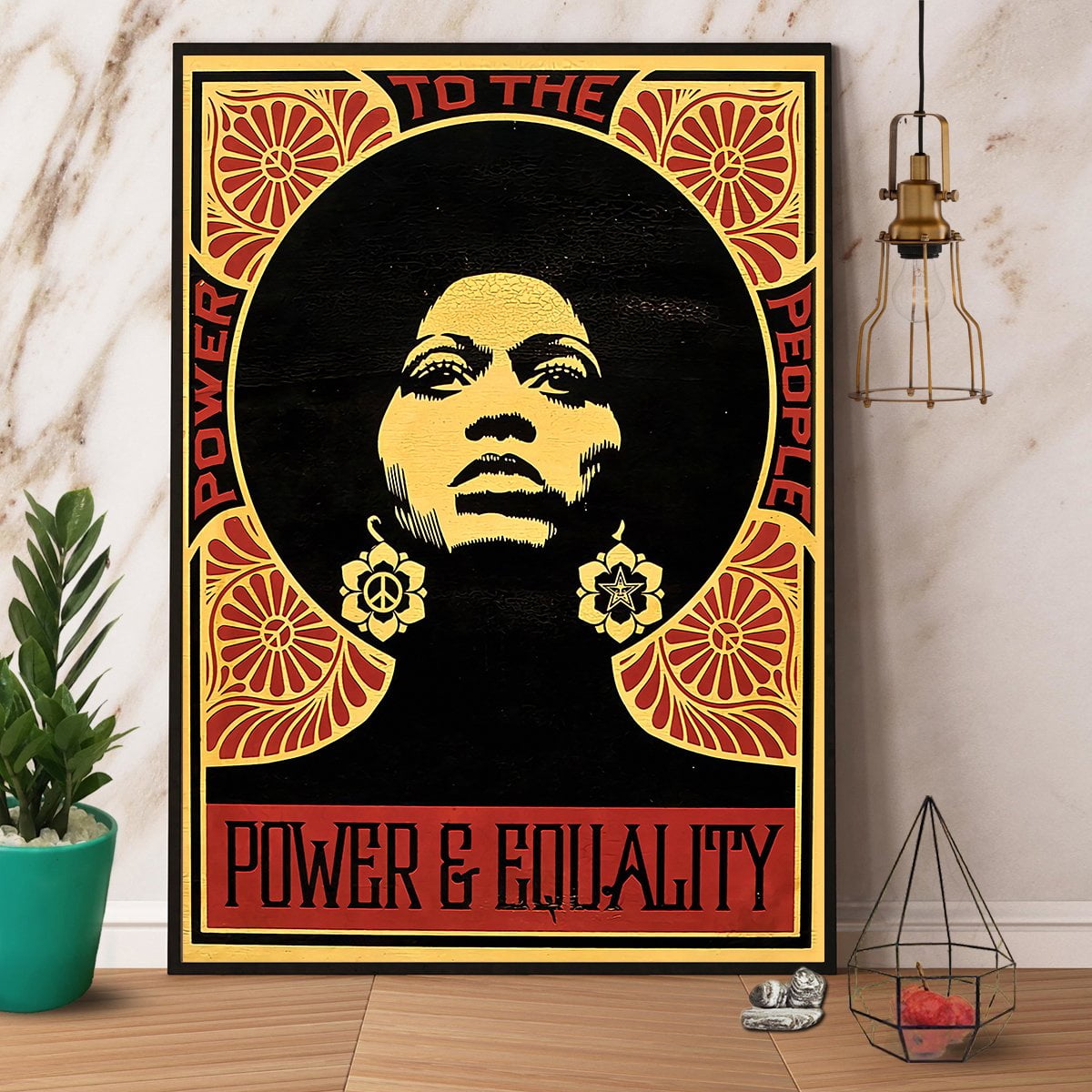 To The Power & Equality Paper Poster No Frame Matte Wall Art Decor 16 x ...