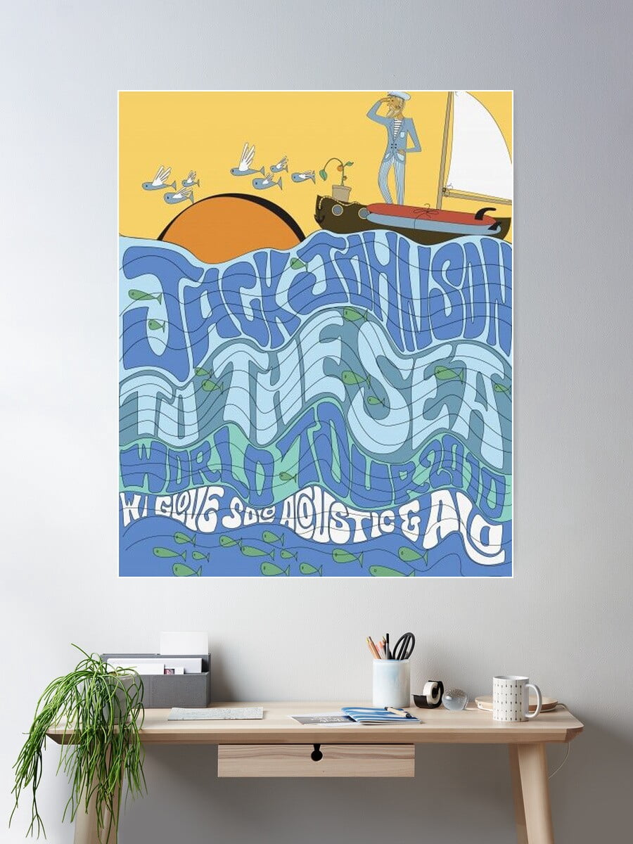 To The Sea Poster Wall Art, Modern Wall Decor For Living Room Bedroom ...