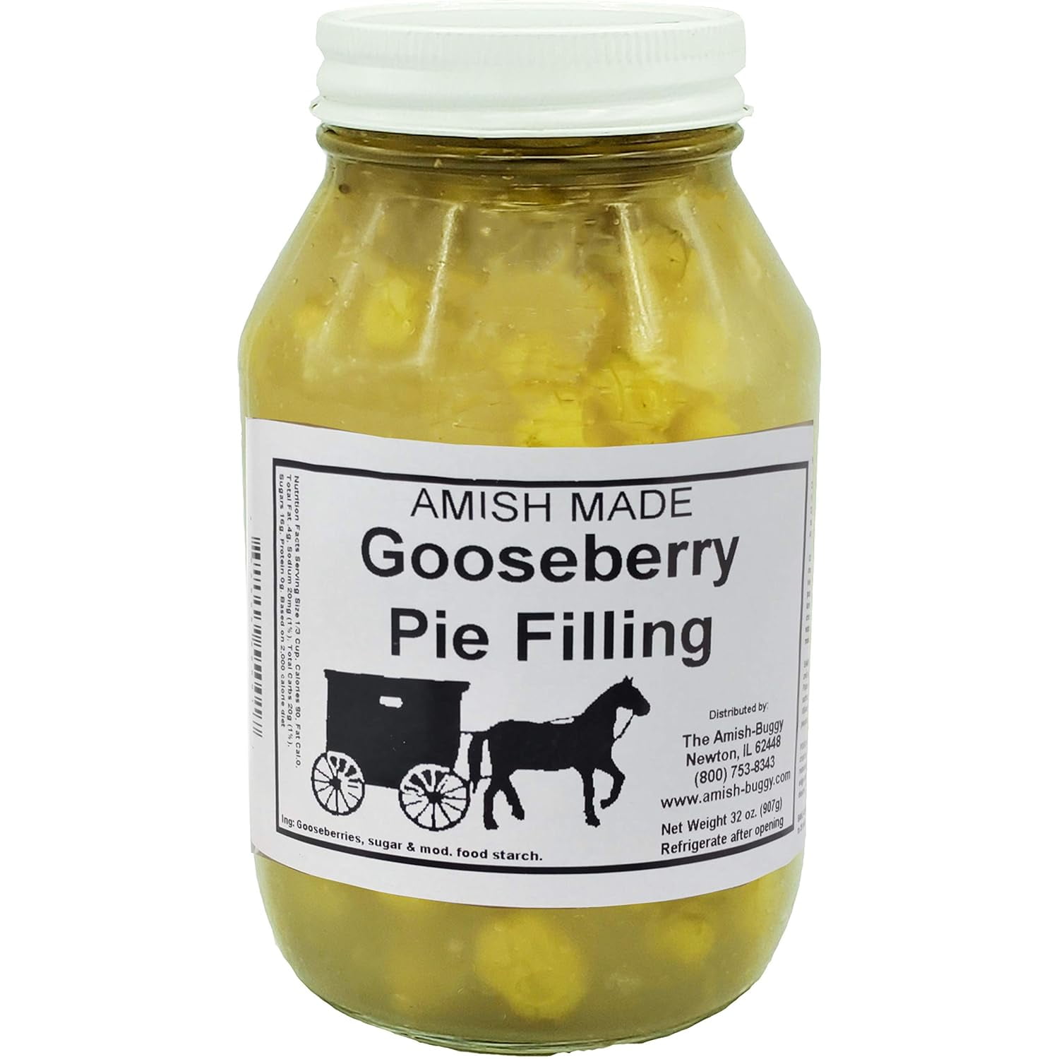 To Use Pie Filling Topping 32 oz. Jar (Gooseberry 1-Jar) - Walmart.com
