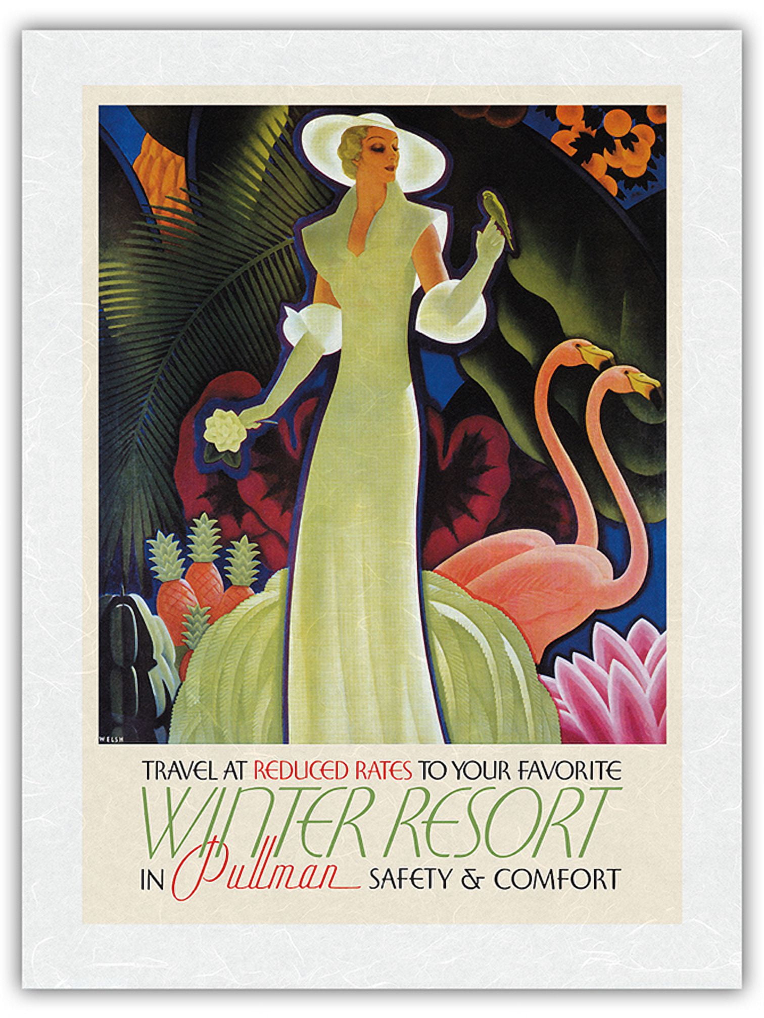 To Your Favorite Winter Resort - Pullman Company - Vintage Railroad ...