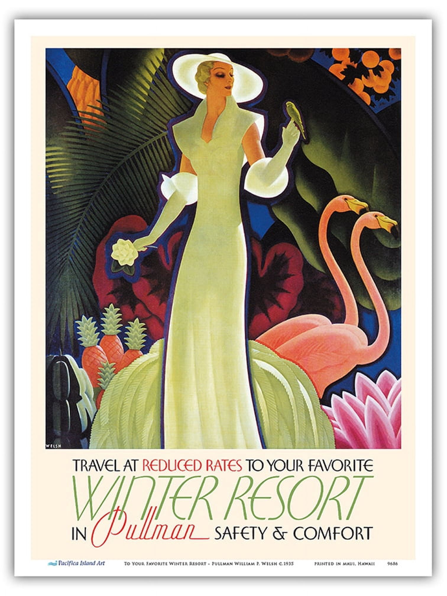 To Your Favorite Winter Resort - Pullman Company - Vintage Railroad ...