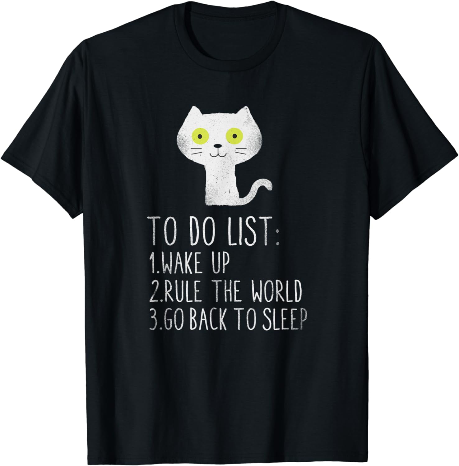 To do list of a cat, Wake up, Rule the world, back to sleep - Walmart.com