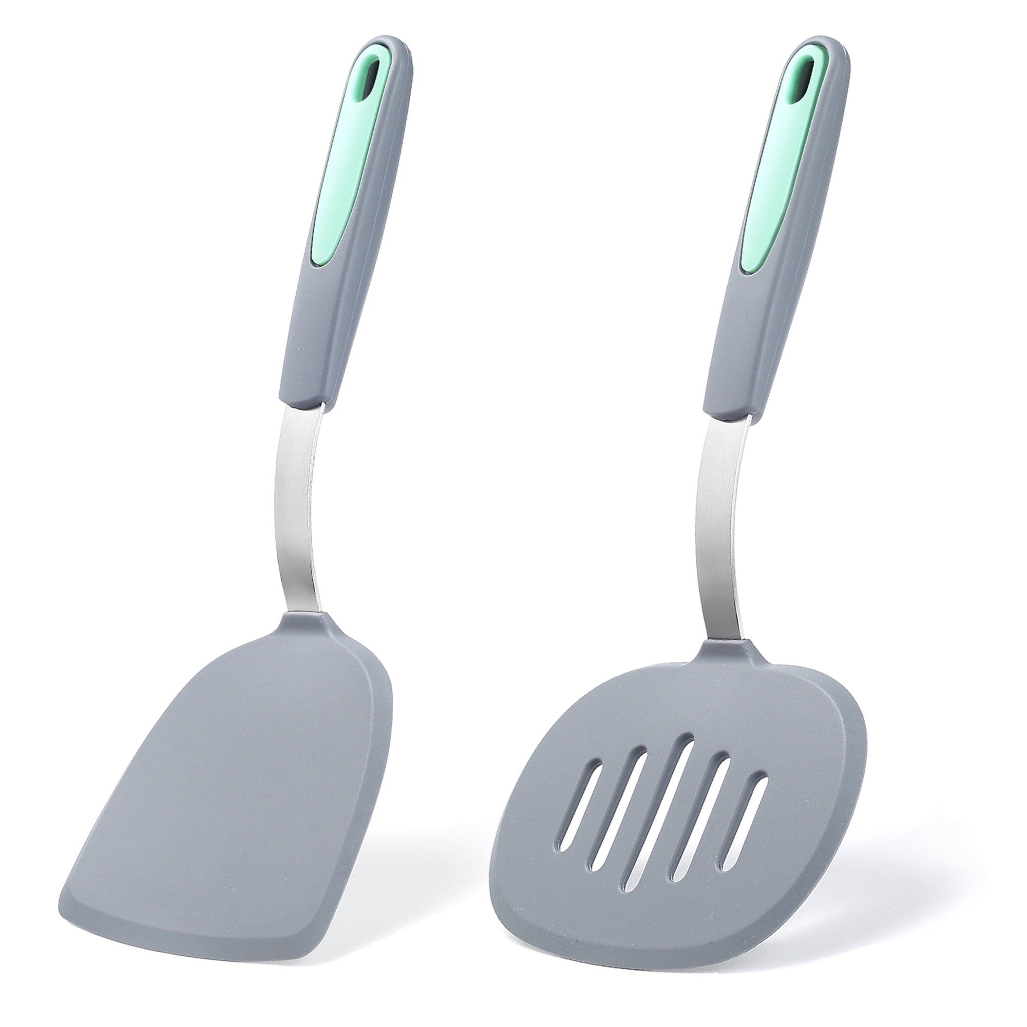 To encounter 2 Pieces Silicone Spatula set, BPA Free Turner Spatulas ...