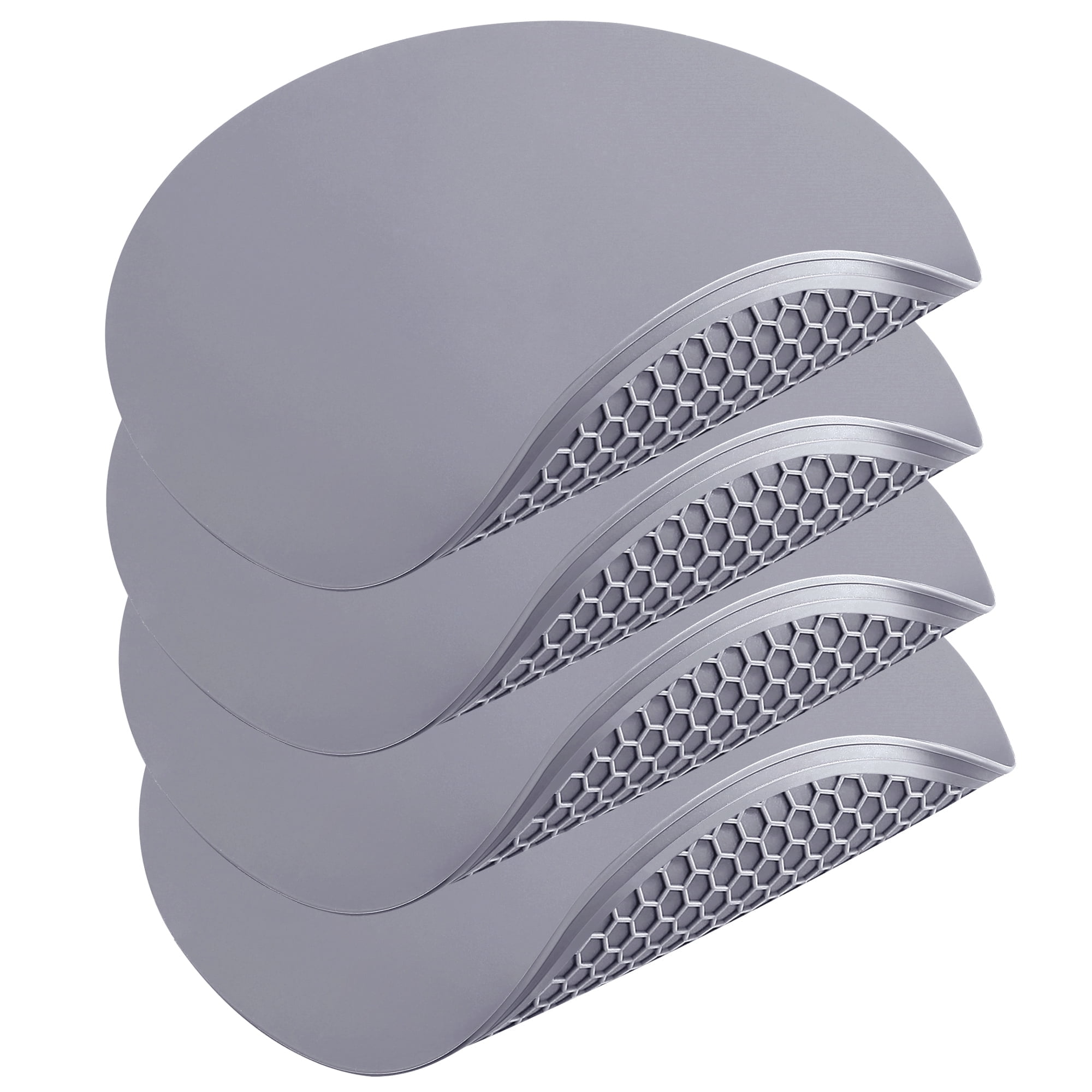 To encounter Silicone Microwave Mat - Round 12" x 12" - Set of 4 Heat ...