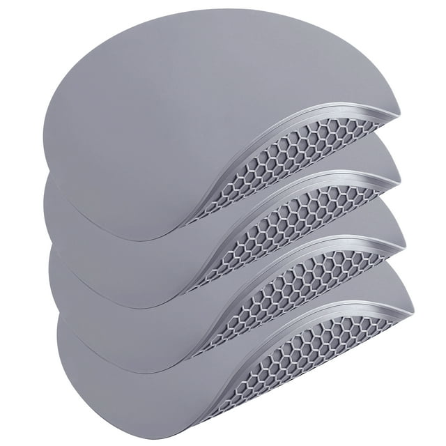 To encounter Silicone Microwave Mat - Round 12" x 12" - Set of 4 Heat ...
