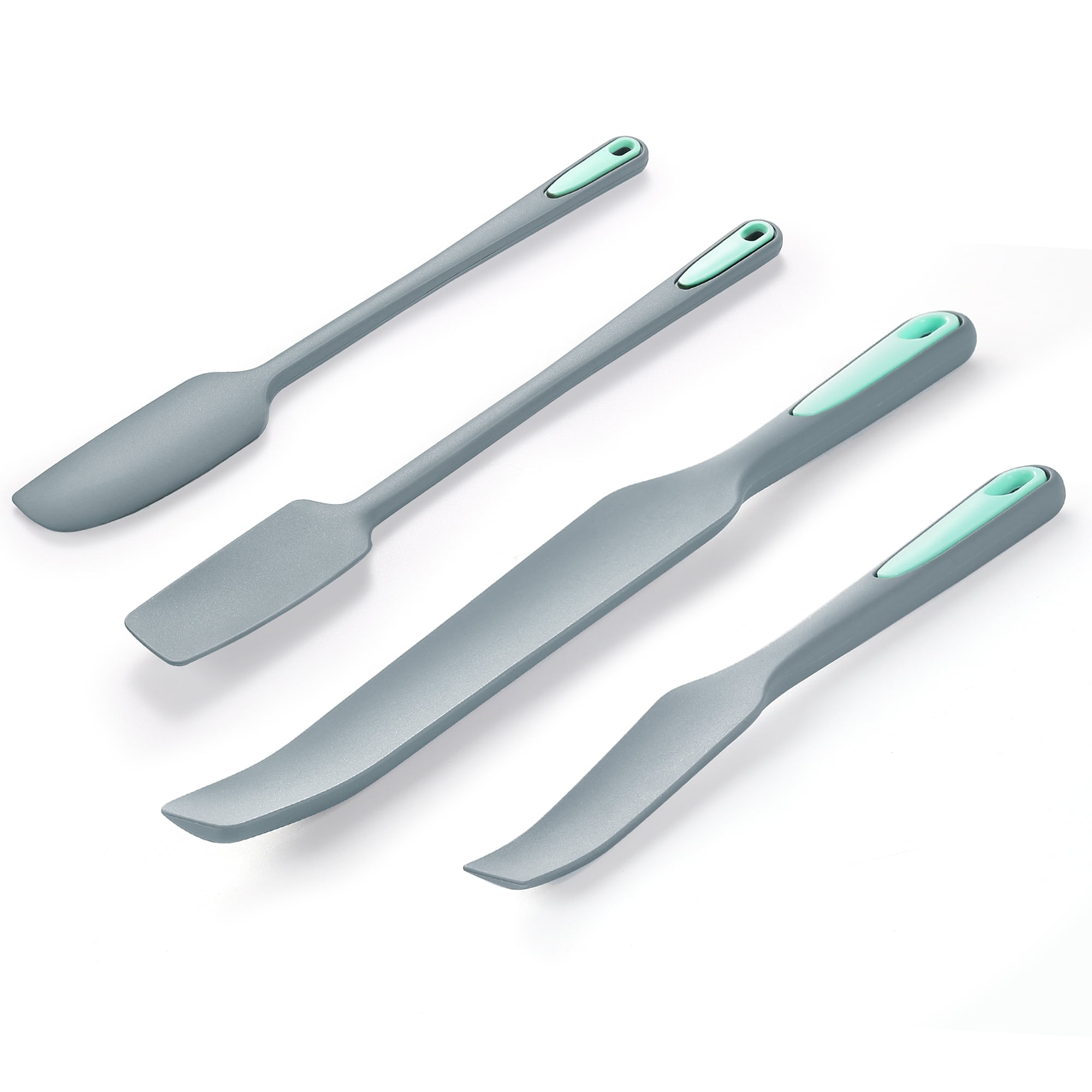 To Encounter 4pc Silicone Spatula Set with Stainless Steel Handles ...