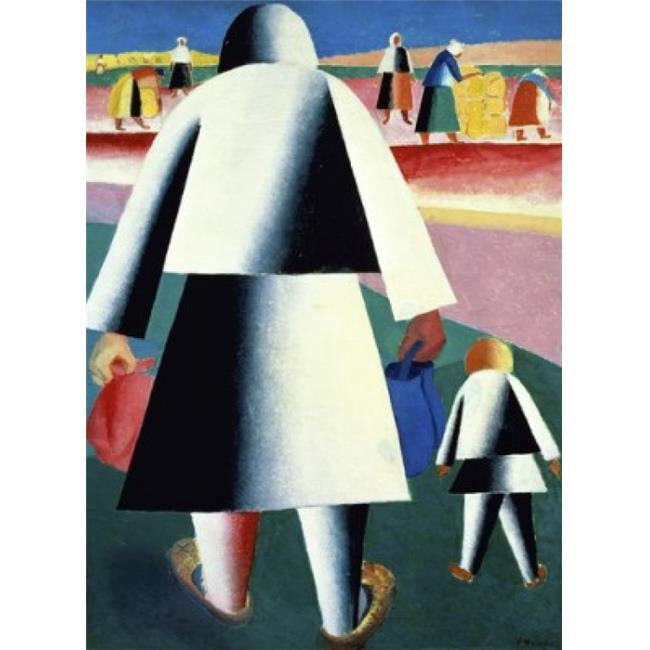 To the Harvest Marfa & Wanka 1928 Kasimir Malevich 1878-1935 Russian ...
