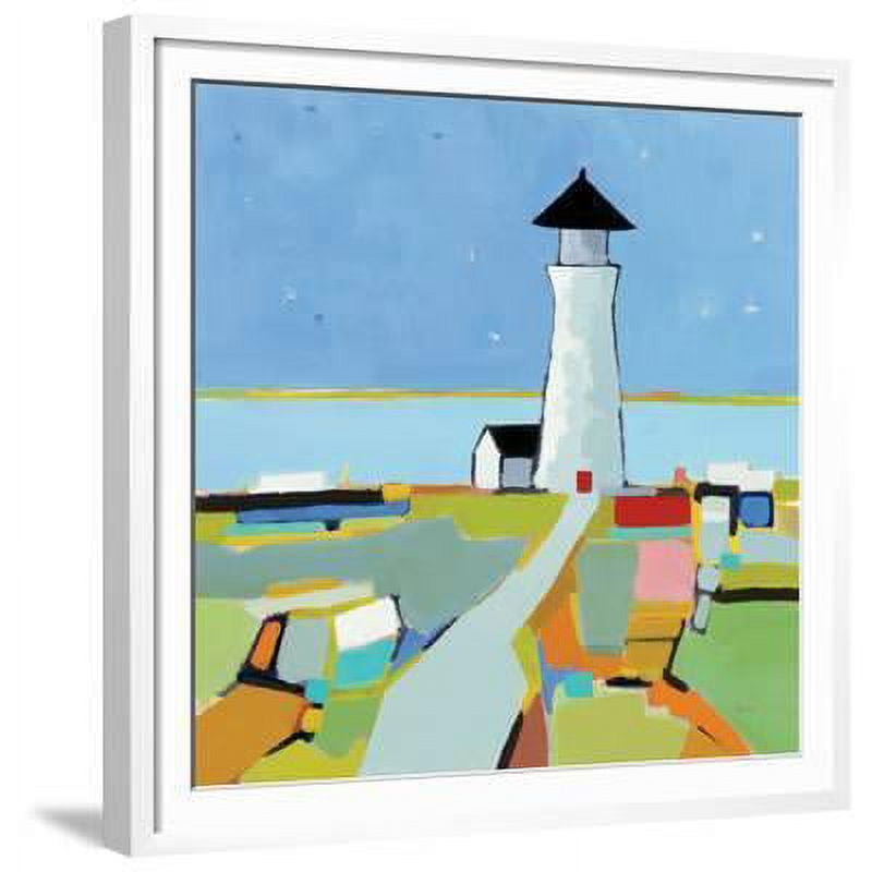 To the Lighthouse, Scenic Framed Art Print Wall Art by Phyllis Adams ...