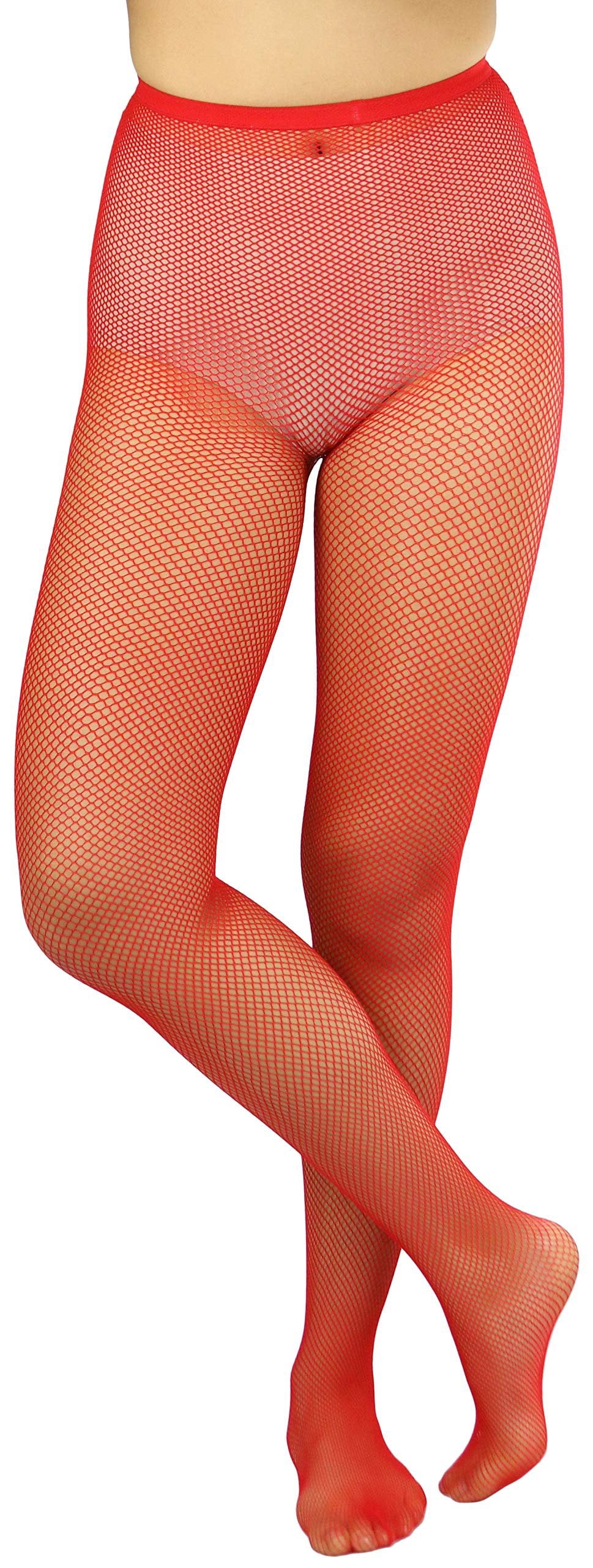 ToBeInStyle Women's Fishnet Seamless Full Footed Panty Hose Tights ...