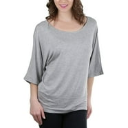 Women's Banded Dolman Top - Walmart.com