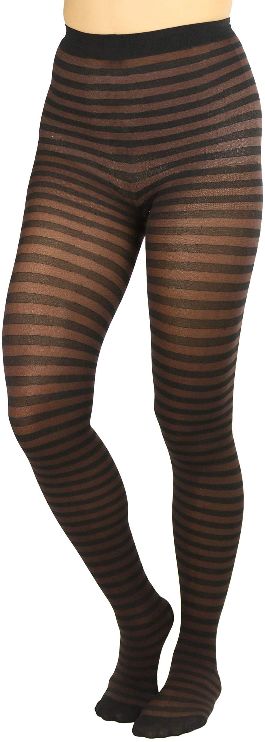 ToBeInStyle Womens Solid Vibrant Color Opaque Fashion Tights Hosiery ...