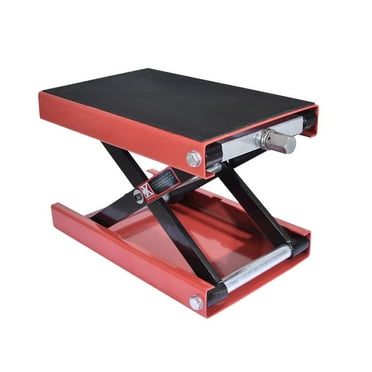 POWANLI Motorcycle Lift, 1100 lb Capacity Motorcycle Jack with Wide ...