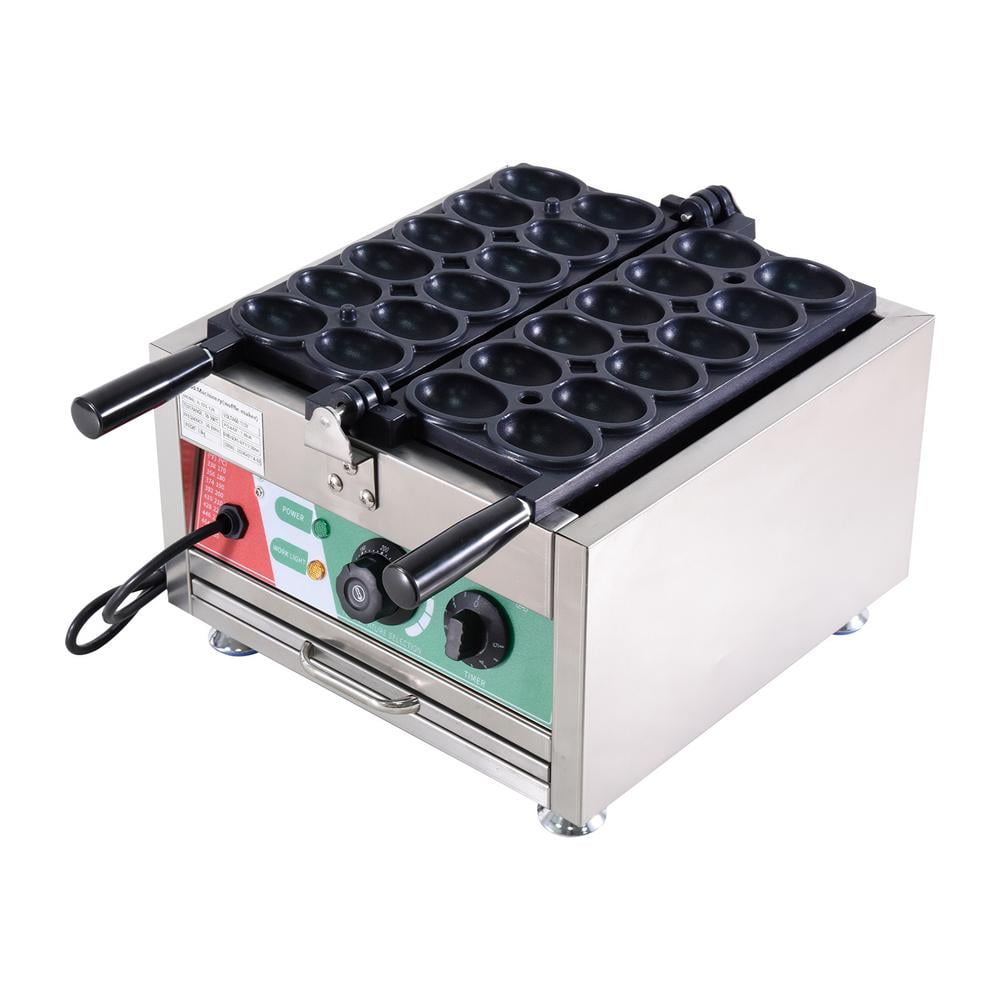 TOHU Egg Waffle Maker 3000W Smile Egg Puff Waffle Ball Irons Snack ...