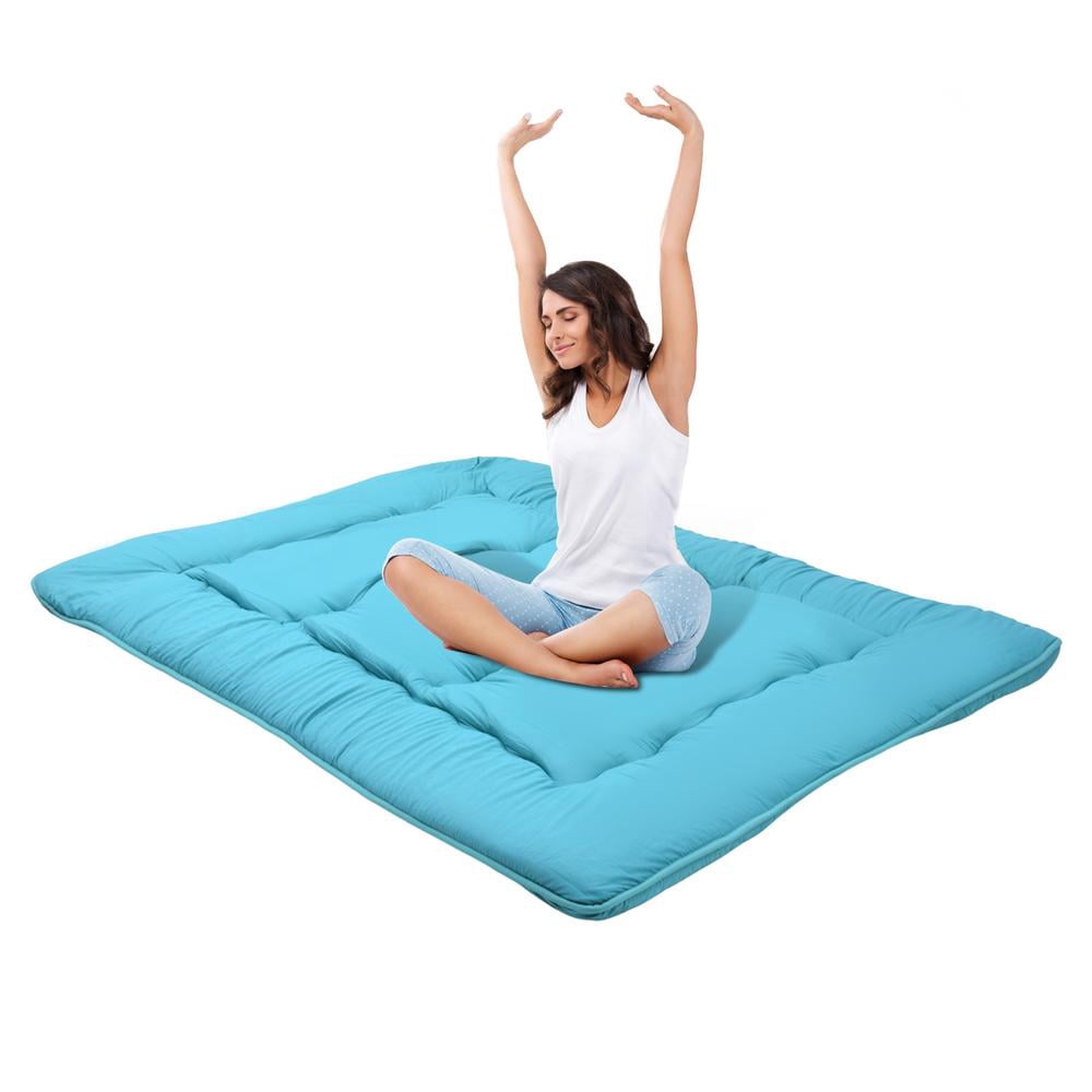 ToHu Japanese Floor Mattress 4inch Extra Thick Tatami Mat Sleeping Pad ...