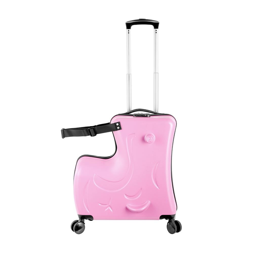 TOHU Kids Luggage, Rider 24" Ride-on Suitcase for Kids with Double ...