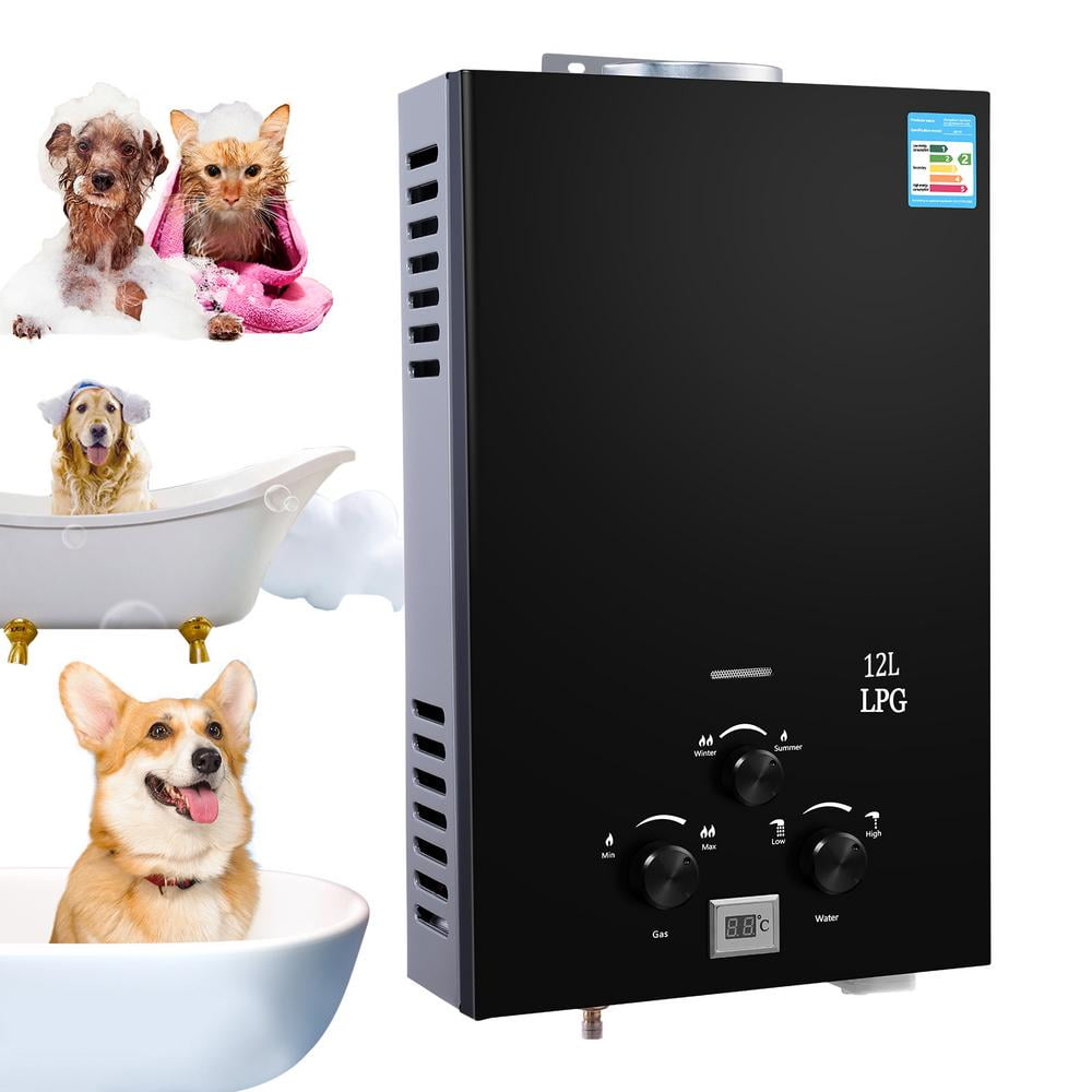 ToHu Portable Hot Water Heater Portable Propane Water Heater Outdoor ...