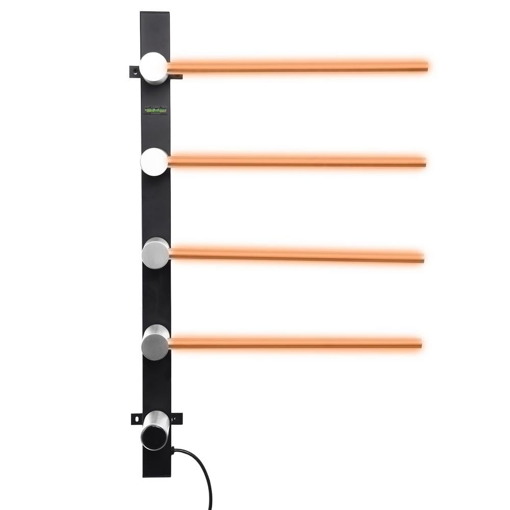 ToHu Smart Heated Towel Rack Wall Mounted Drying Rack 304 Stainless ...